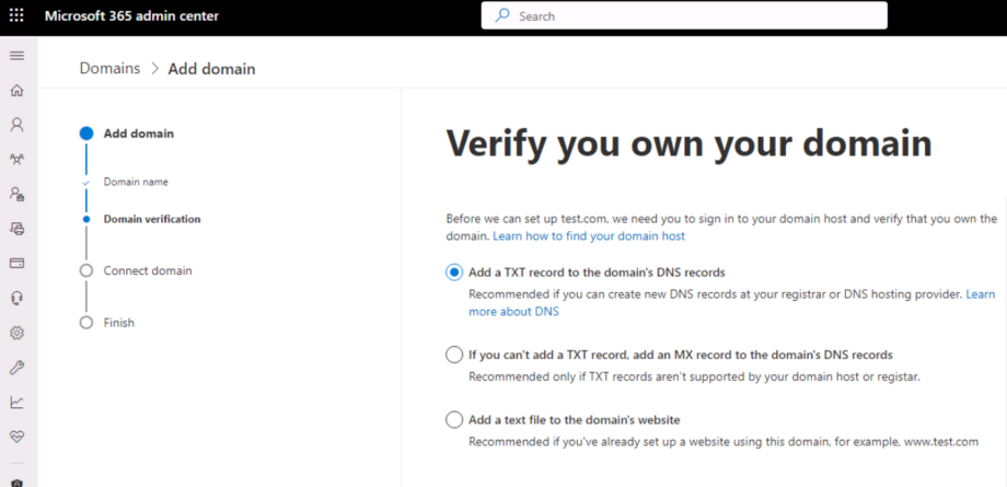 Add a custom domain to Office 365 - IT Support Camp